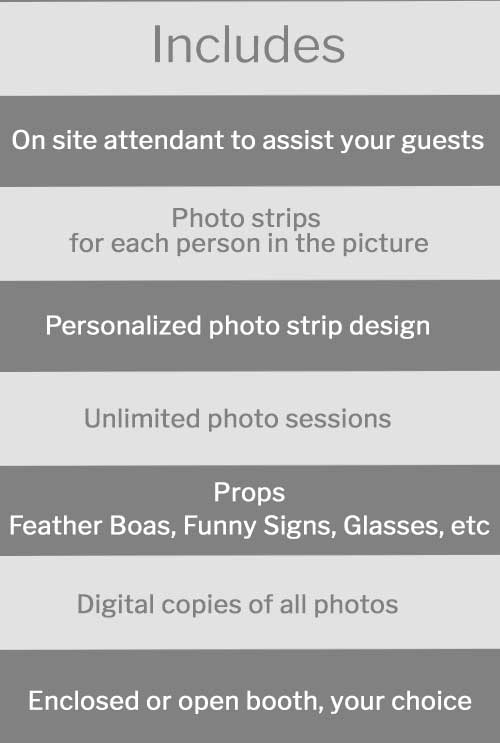 Cost or Price to Rent a Photo Booth - Arizona Photo Booth Rentals